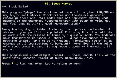 100 Basic Computer Games Ported To Miniscript Dev Community