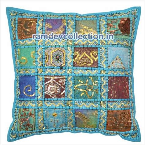 Patch Work Cushion Cover At Best Price In New Delhi By Ramdevs Collection Id 4369850488