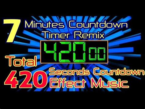 Minutes Countdown Total Seconds Stopwatch Timer Remix Effect Sounds Music Version YouTube