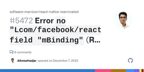 Error `no Lcomfacebookreactfabricbindingimpl Field Mbinding` Rn 0730 Android New