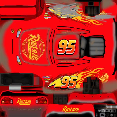 Lightning Mcqueen Crash Texture Cars 3 By Dashcrack On Deviantart