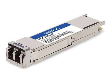 AddOn QSFP Transceiver Module Equivalent To Finisar FTL4C1QE2C SHI