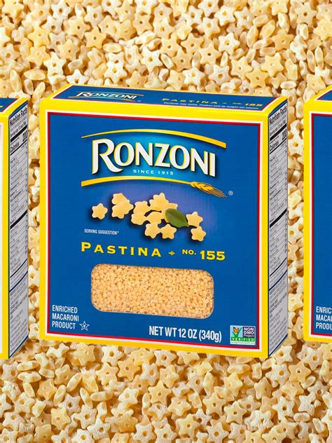 Ronzoni Pastina Discontinued Star Shaped Pasta Stelline News
