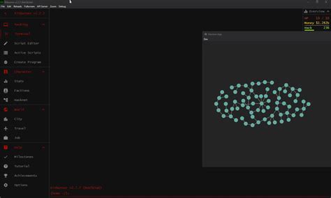 i made an interactive network map for easier navigation r bitburner