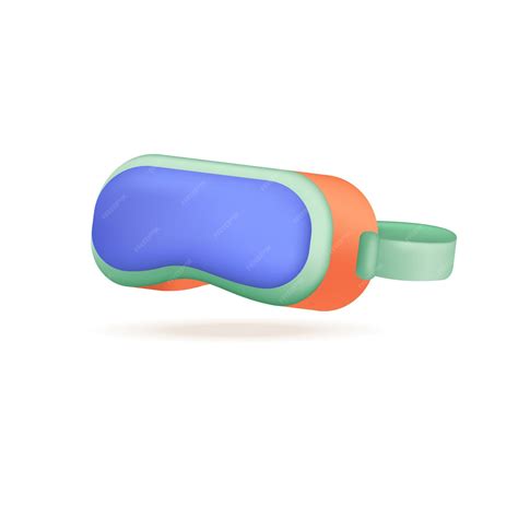Premium Vector Virtual Reality Headset Or Glasses 3d Illustration