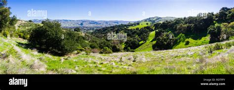 Panorama In Santa Teresa County Park San Jose South San Francisco Bay