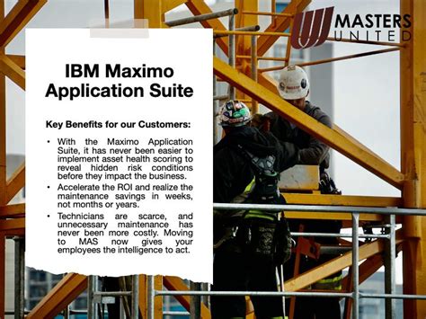 Masters United On Linkedin Ibm Ibmmaximo Maximo Mas Eam Cmms