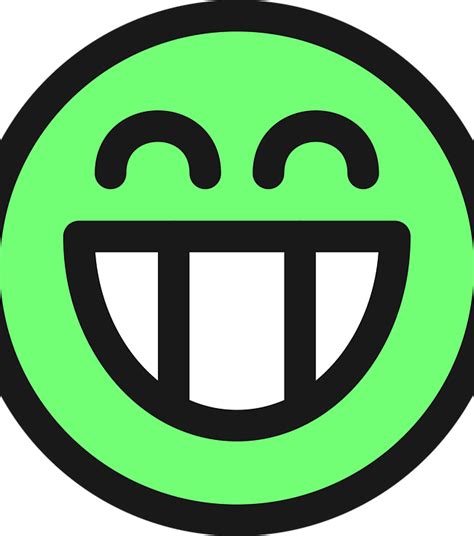 Download Grin Smiley Emotion Royalty Free Vector Graphic Pixabay