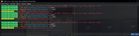 BUG Police Clothing Mirror Throws Error Issue Qbcore Framework Qb Clothing GitHub