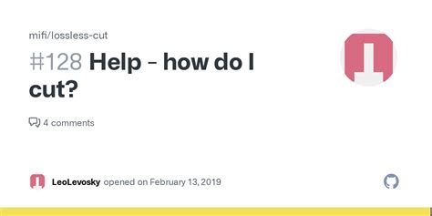 Help How Do I Cut Issue Mifi Lossless Cut GitHub