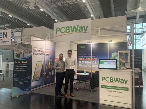 Pcbway On Twitter Our Pcbway European Team Pcbway Europe Is Ready For The Embeddedworld