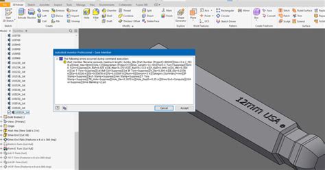 Solved Cannot Resolve Ipart For Drawing Use Autodesk Community