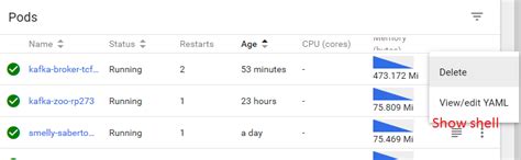 Execution Commands On Pod S Containers Feature Request Issue Kubernetes Dashboard