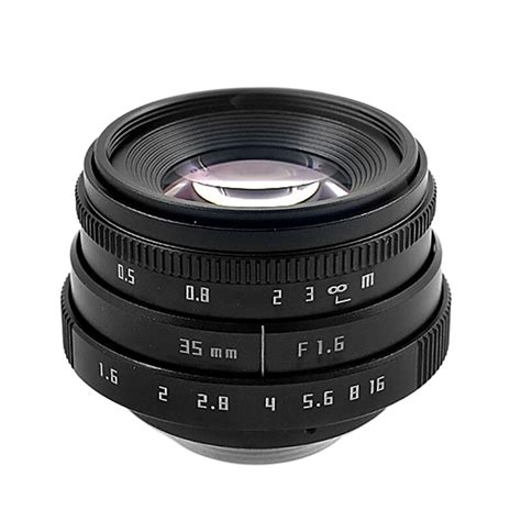 Mm Camera Lens F C Mount Large Aperture Fixed Grandado