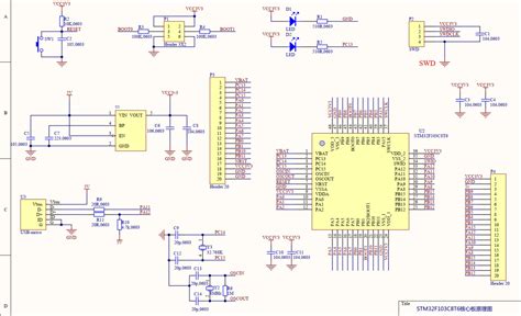 iic通信原理 【stm32】stm32最小系统及电路基本原理 csdn博客