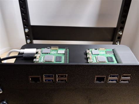 Dual Raspberry Pi Mount For Inch Rack Mount By ForceM D Modeling MakerWorld Download Free