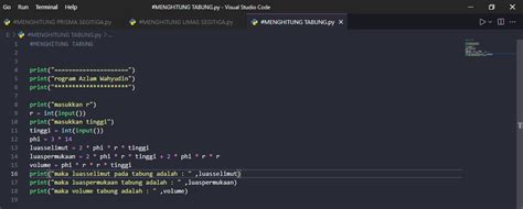 github azlamwahyudin menghitung bangun ruang