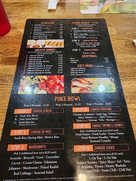 Online Menu Of Yamato Ramen House Restaurant Knoxville Tennessee