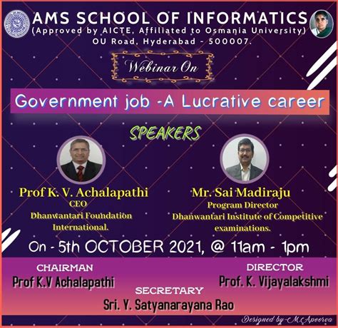 Drvijayalakshmi Kanteti Posted On Linkedin