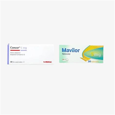 Compare The Difference Between Mavilor And Concor And Their Indications
