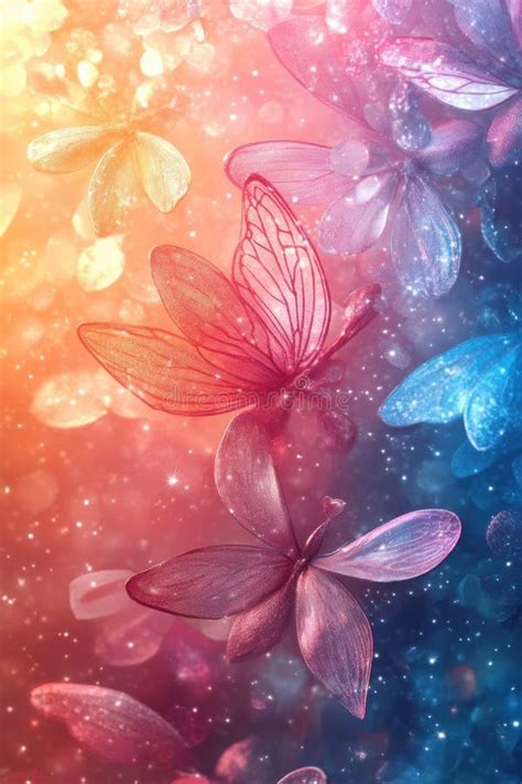 Fantasy Art Illustration Pastel Hues Combine Intricate Fairy Wings