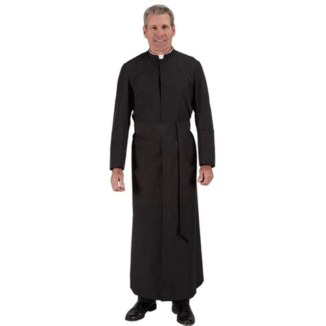 Front Wrap Year Rounder Cleric Cassock Fa Dumont Church Supplies