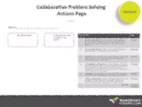 Collaborative Problem Solving Workshop PPT