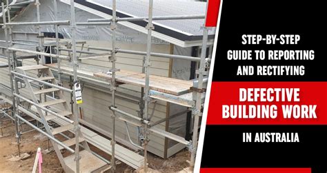 A Guide To Rectifying Building Defects In Australia