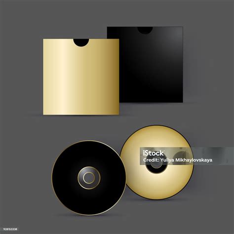 브랜드와 제품 디자인에 대 한 서식 파일 이랑입니다 독특한 디자인으로 절연된 현실적인 디스크입니다 브랜딩 및 마케팅 광고에 대 한 사용 하기 쉬운 공란에 대한 스톡 벡터
