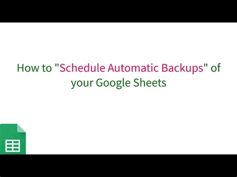 Set Up Automatic Backups For Your Important Files And Data