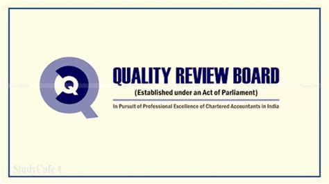 ICAI Issues Quality Audit Report Review For FY
