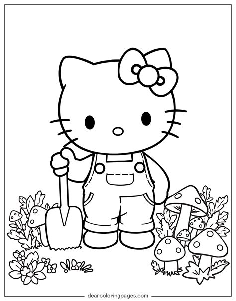 Hello Kitty Coloring Pages 67 Free Printable Coloring Pages
