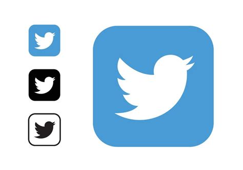 Twitter Icon Free Download Twitter Icon Illustration 49644454 Vector