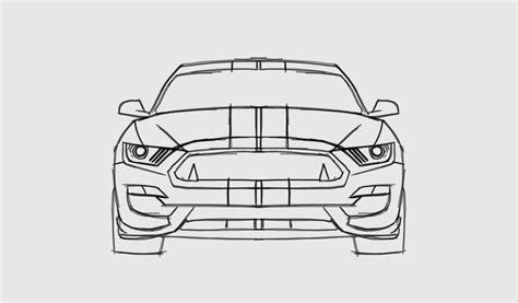 Mustang Sketch