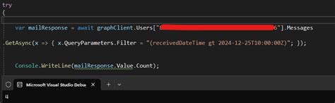graph api filter parameter not parsing microsoft qanda