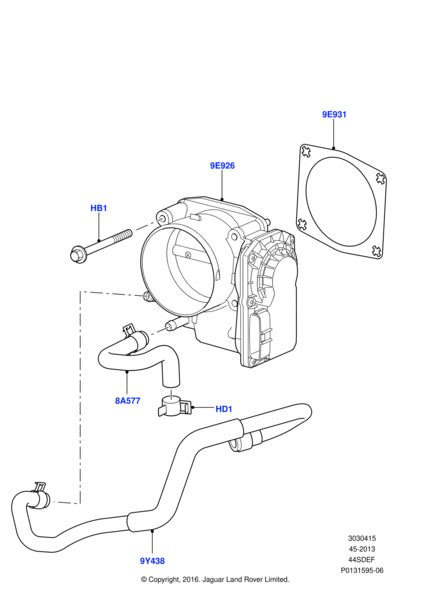 4606357 Land Rover Clamp Jaguar Land Rover Classic Parts