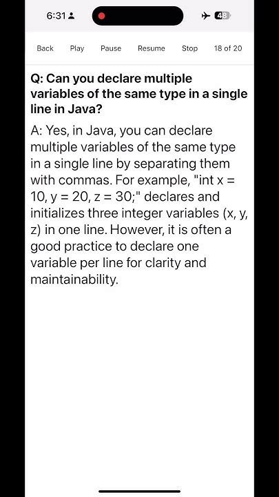 Can You Declare Multiplevariables Of The Same Type In A Single Line In