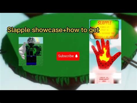 Slapple showcase+how to get and pvp (Roblox slap battles) - YouTube