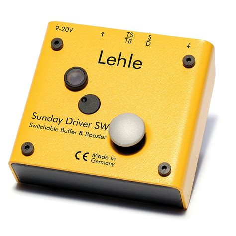 Lehle Sunday Driver Sw Switchable Buffer And Booster Effect Pedal Hari