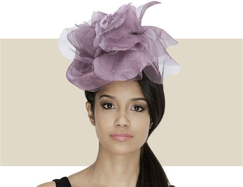 Kaitlyn Plum Purple Sinamay Pillbox Hat With Silk Flower