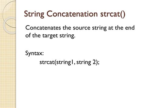 Ppt Strings In C Powerpoint Presentation Free Download Id2495639
