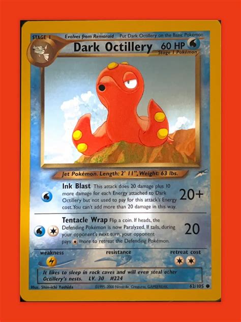Octillery Pokemon Card