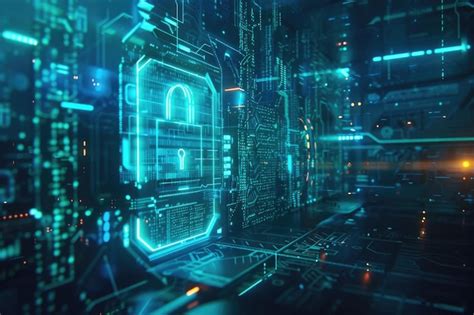 Premium Photo Future Technology Cybersecurity Privacy Encryption Secure Internet Access