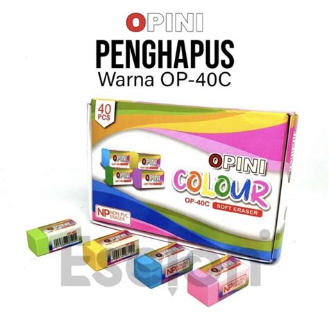 Jual Penghapus Setip Opini B40 Warnaputih Hitam Shopee Indonesia