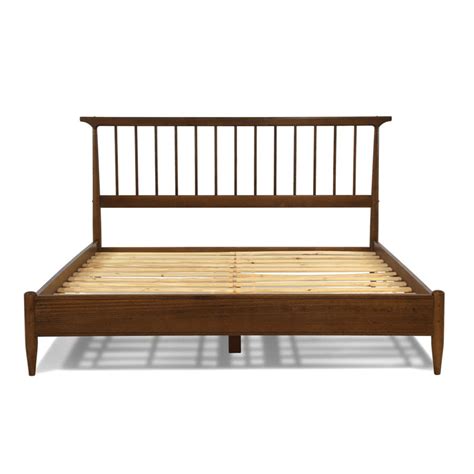 Spindle Mid Century Bed
