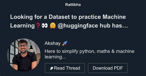 Looking For A Dataset To Practice Machine Learning 👀 🤗 Huggingface Hub Has 20749 Datasets