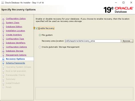 Oracle Database 19c Linuxへのインストール手順