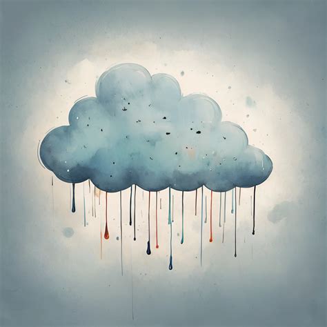 Whimsical Watercolor Cloud Free Download Ai Scribbles