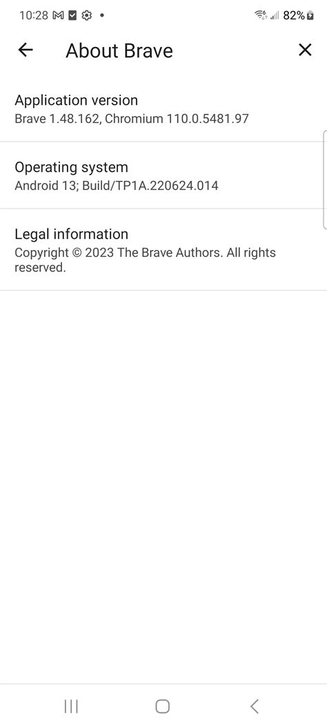 Manual Test Run On Android Arm For 148x Release 3 · Issue 28498 · Bravebrave Browser · Github