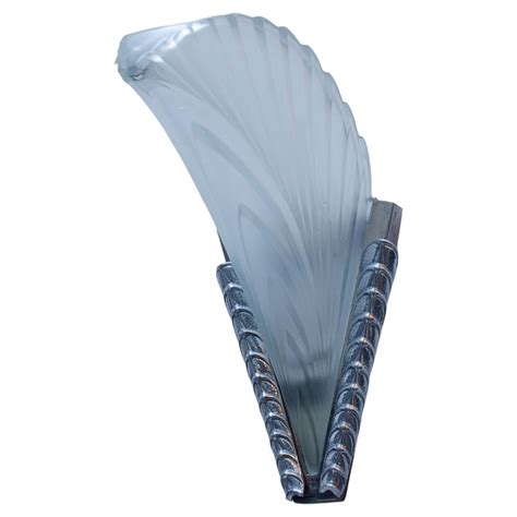 Feather Model Sconces Attributed To Simonet Frères For Sale At 1stdibs